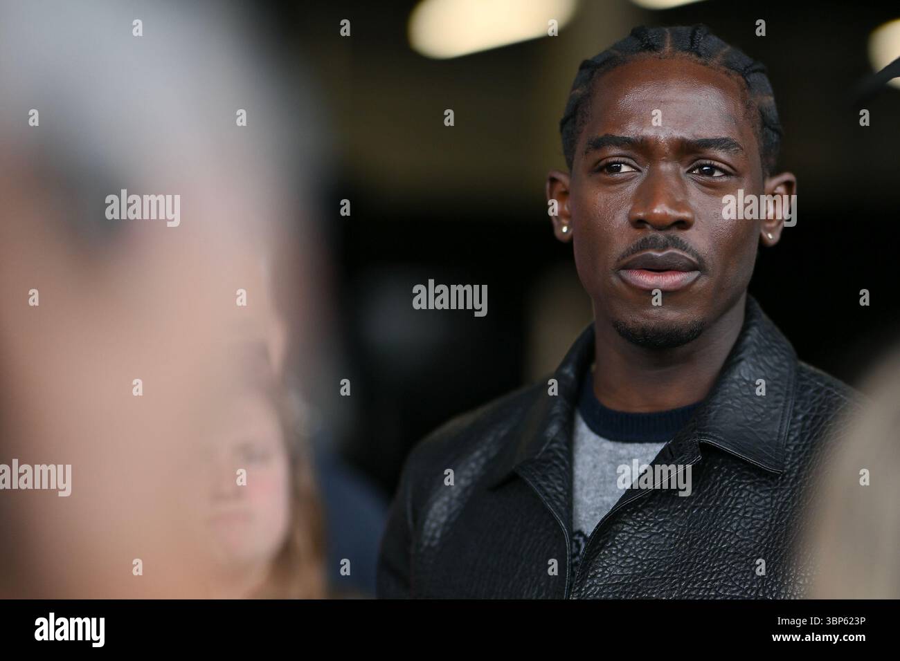 NORTHAMPTON, ENGLAND - JULY 6: Damson Idris during the F1 Grand Prix of ...