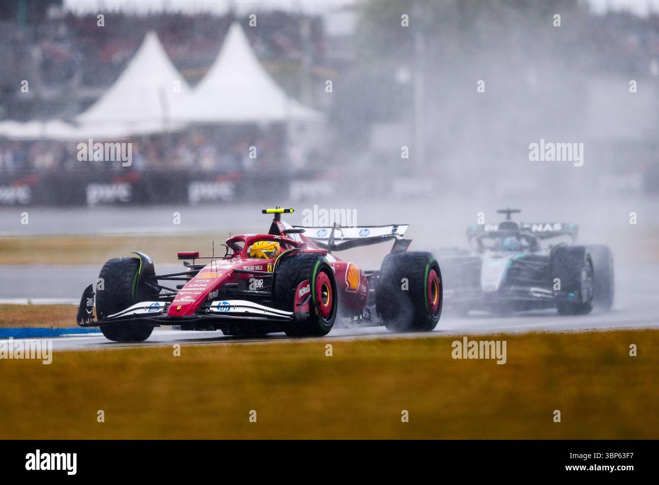 44 HAMILTON Lewis (gbr), Scuderia Ferrari SF-25, action during the Formula 1 Qatar Airways ...