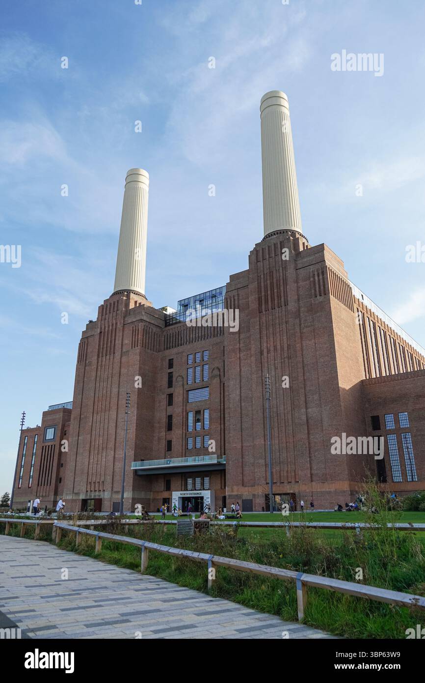 Battersea Power Station in London, England, United Kingdom, UK Stock ...