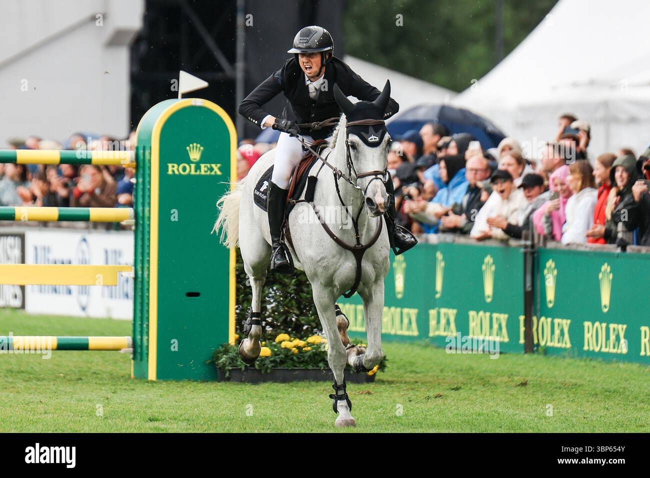 Martin Fuchs auf Leone Jei beim beim Rolex Grand Prix, der Gro?e Preis ...