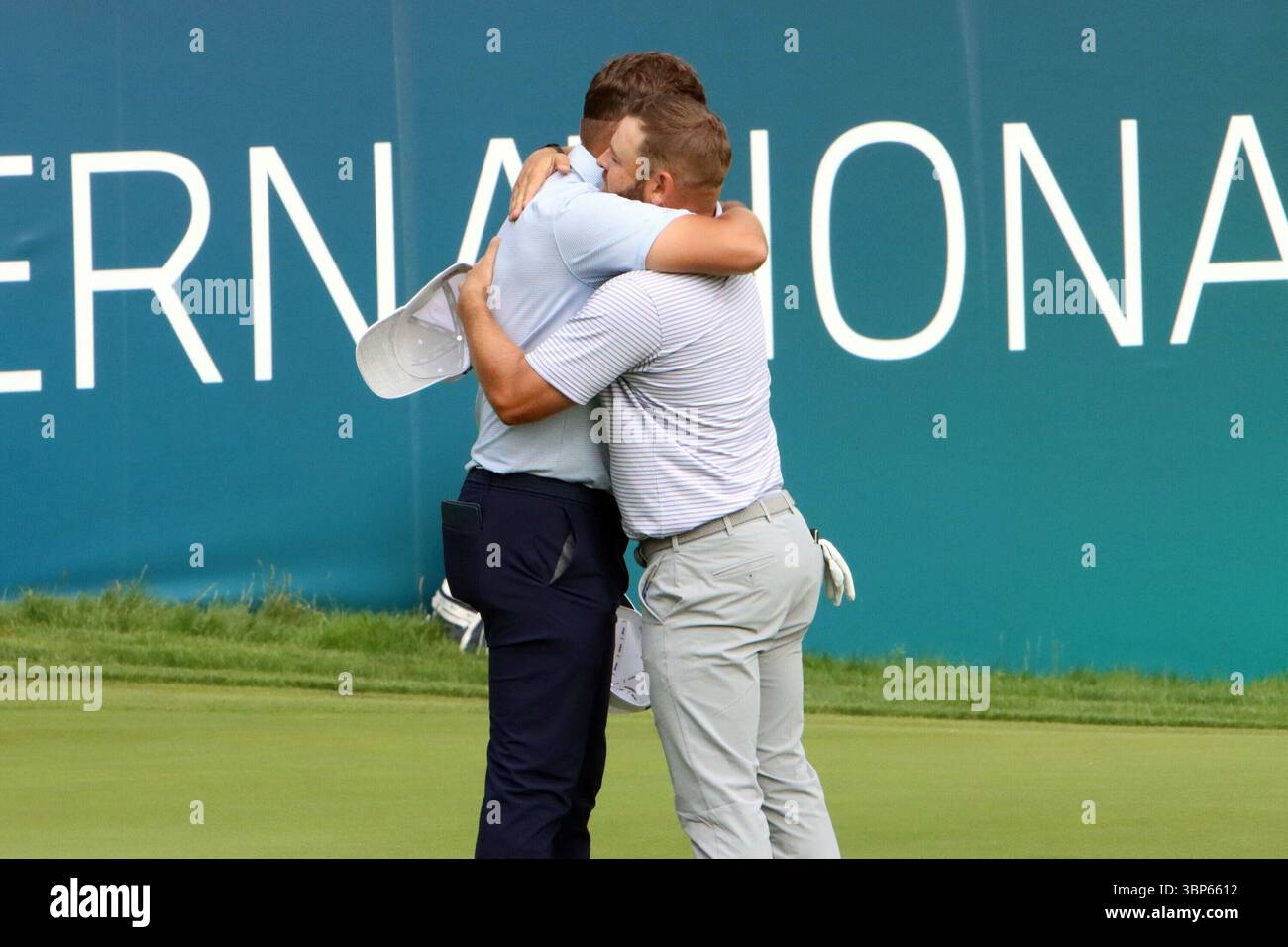 Golf, BMW International Open, Eichenried, 06.07.2025, Tag 4 Bild: Jordan, Smith (ENG, rechts ...