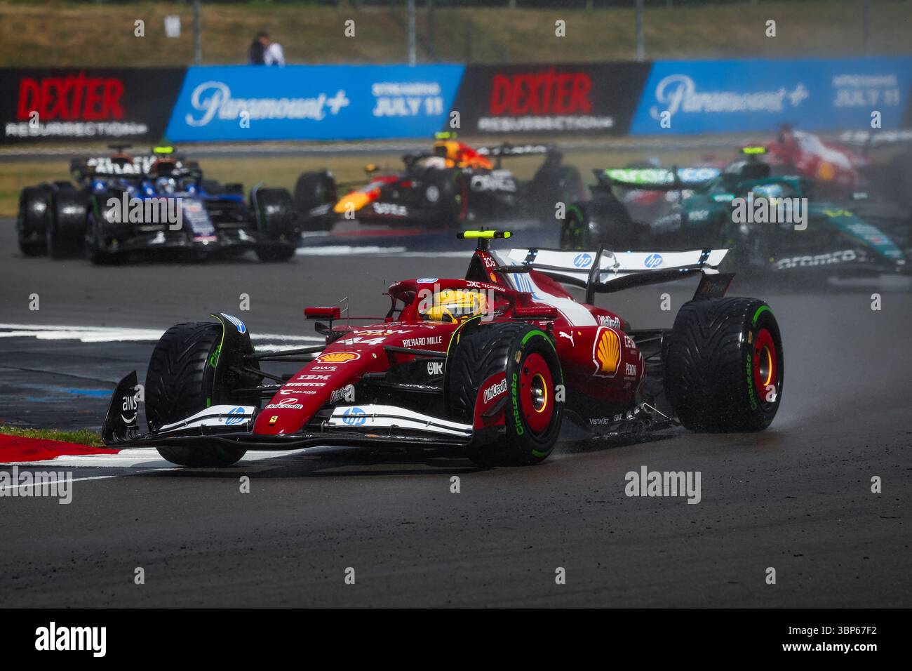 44 HAMILTON Lewis (gbr), Scuderia Ferrari SF-25, action during the Formula 1 Qatar Airways ...