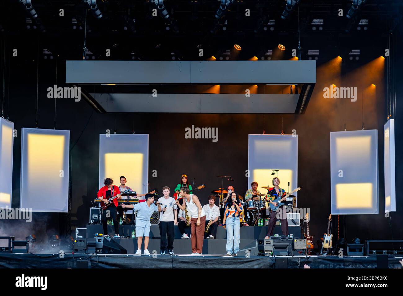 05.07.2025, GER, Kultur / Konzert, Domplatz Open Air 2025, Clueso Als Main Act stand Clueso ...