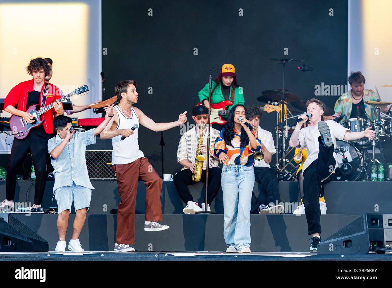 05.07.2025, GER, Kultur / Konzert, Domplatz Open Air 2025, Clueso Als Main Act stand Clueso ...