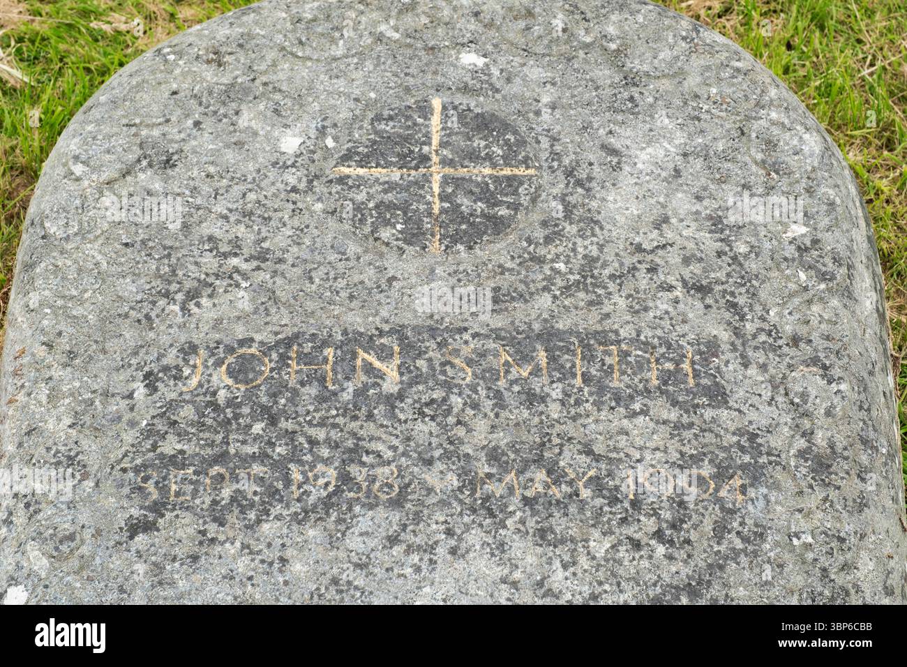 Headstone marking the grave of John Smith, MP, British politician, and ...