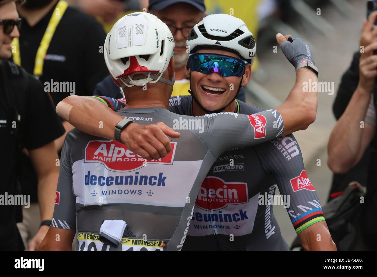 Tour de France 2025 Stage 2 to Boulogne-Sur-Mer Van Der Poel narrowly ...