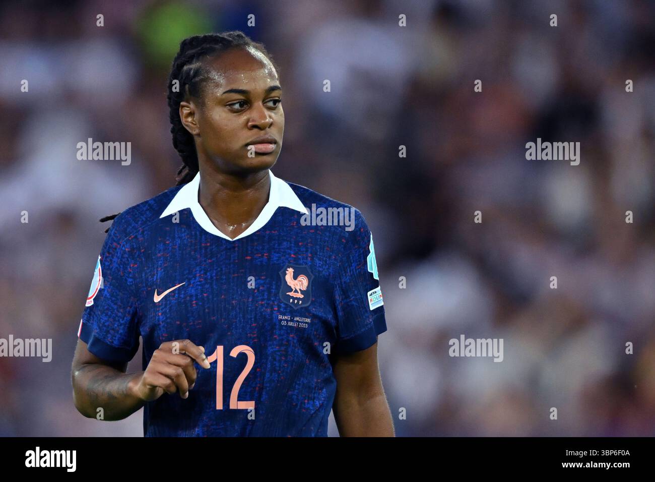 ZURICH - Marie Antoinette Katoto of France during the European ...