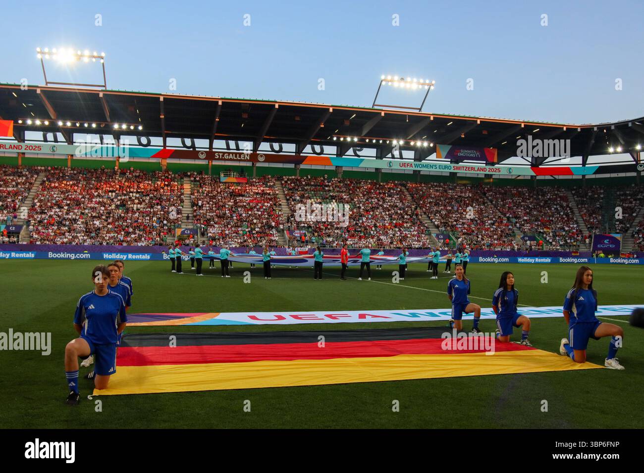 St. Gallen, Schweiz 04. Juli 2025: UEFA - Euro 2025 Woman - Deutschland ...