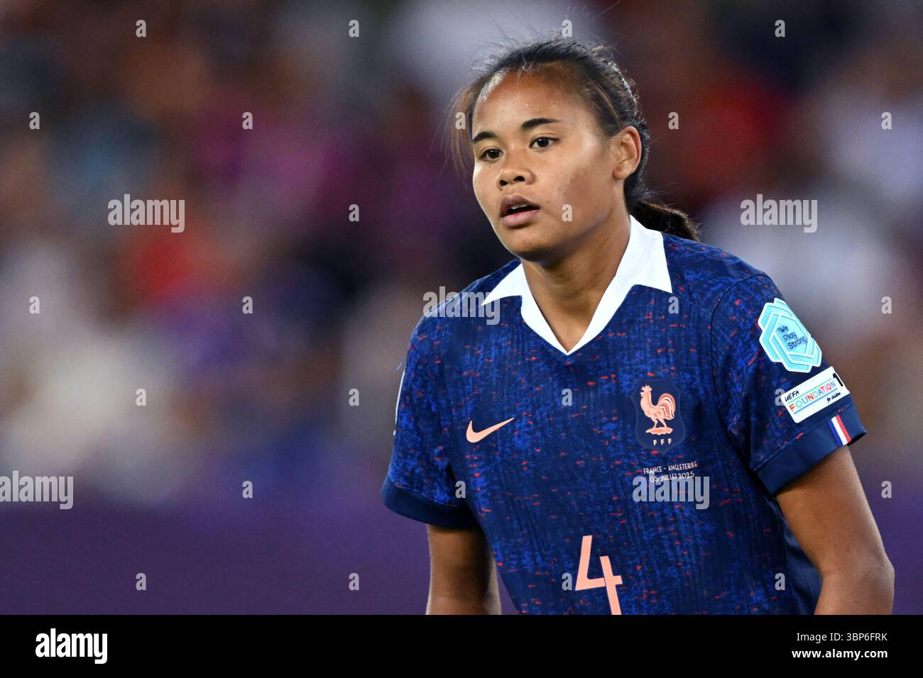 ZURICH - Alice Sombath of France during the European Championship Group D match between France ...
