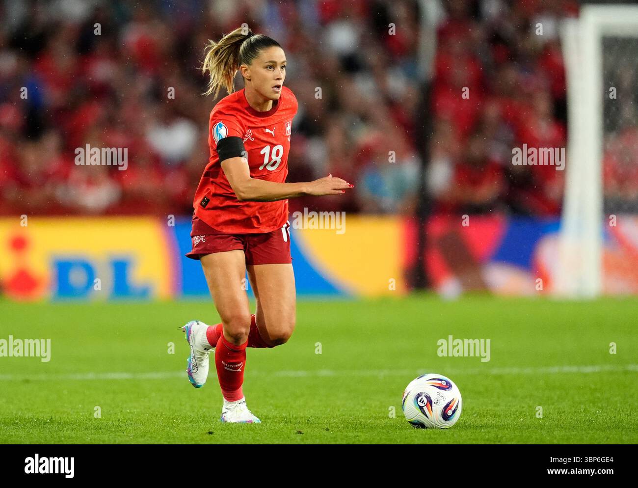 Switzerland's Viola Calligaris during the UEFA Women's Euro 2025 Group ...