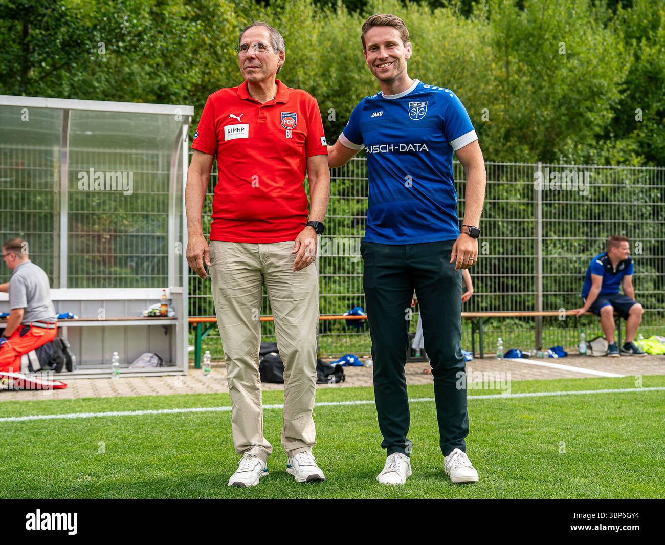 Salach, Deutschland. 06th July, 2025. Bernhard Ilg, ehemaliger ...
