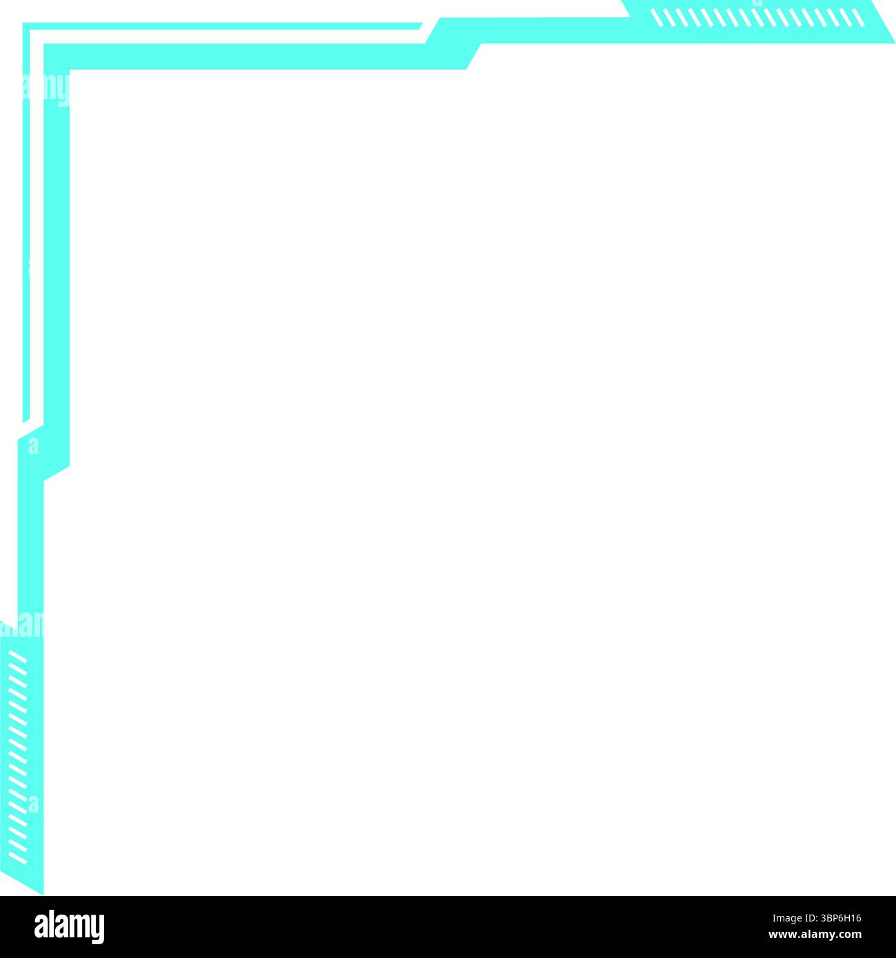 Y2K Futuristic Frame Hud Stock Vector Image & Art - Alamy