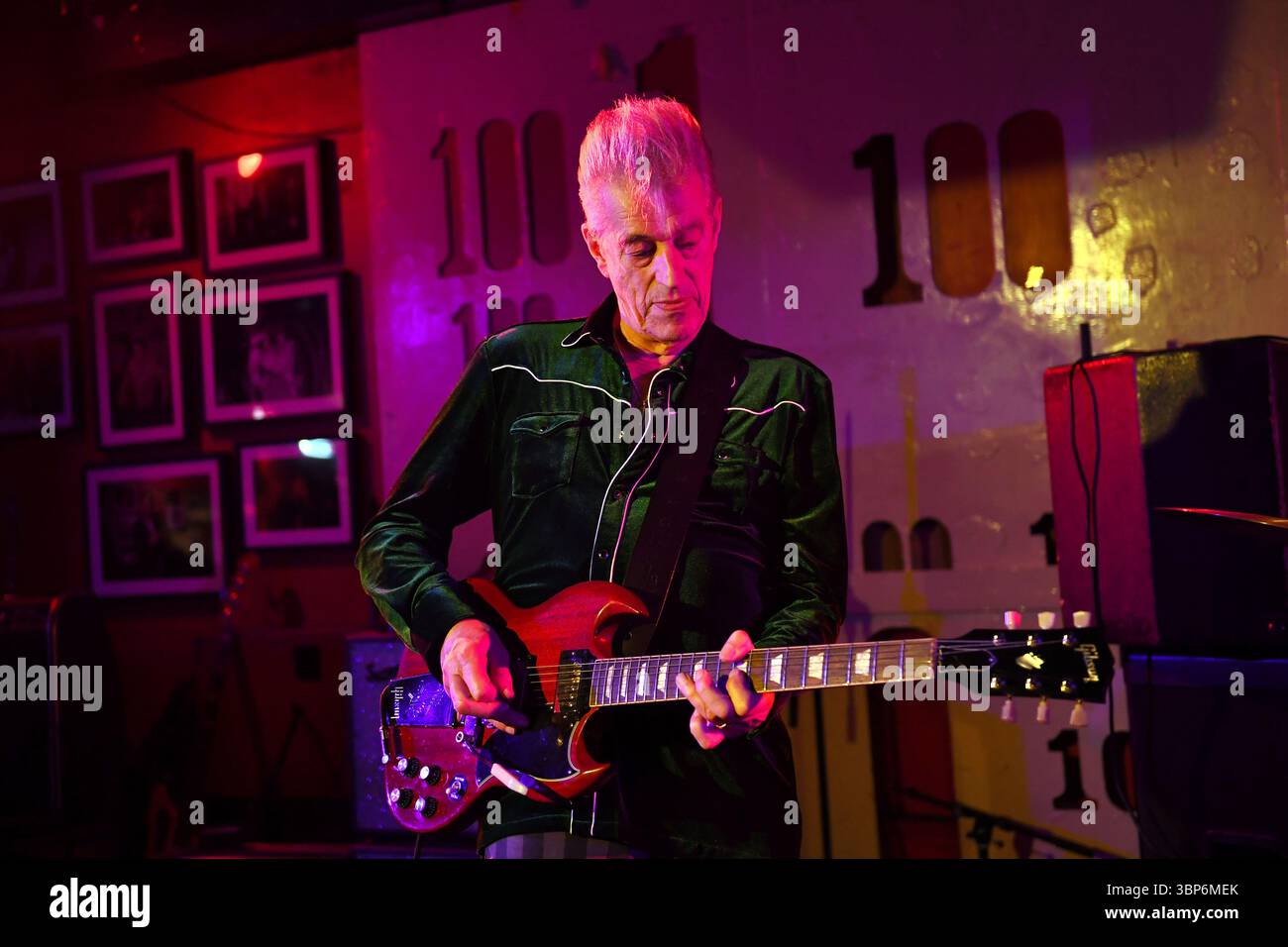 LONDON, ENGLAND - JANUARY 29: Steve Bolton of ‘Atomic Rooster ...