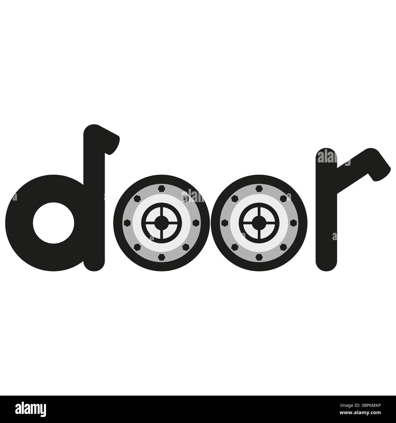 Unique entry detail Cut Out Stock Images & Pictures - Alamy