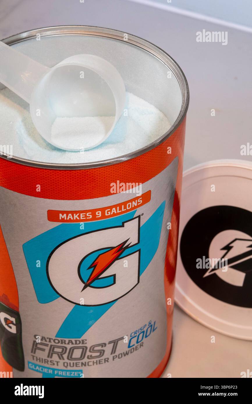 Gatorade frost powder is an efficient thirst quencher for rapid ...