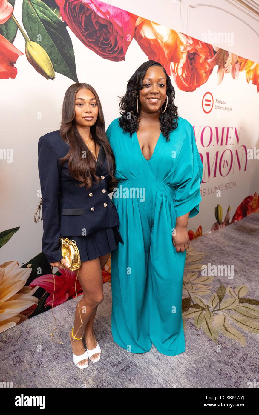 New Orleans, United States. 05th July, 2025. Dominique Sharpton and ...