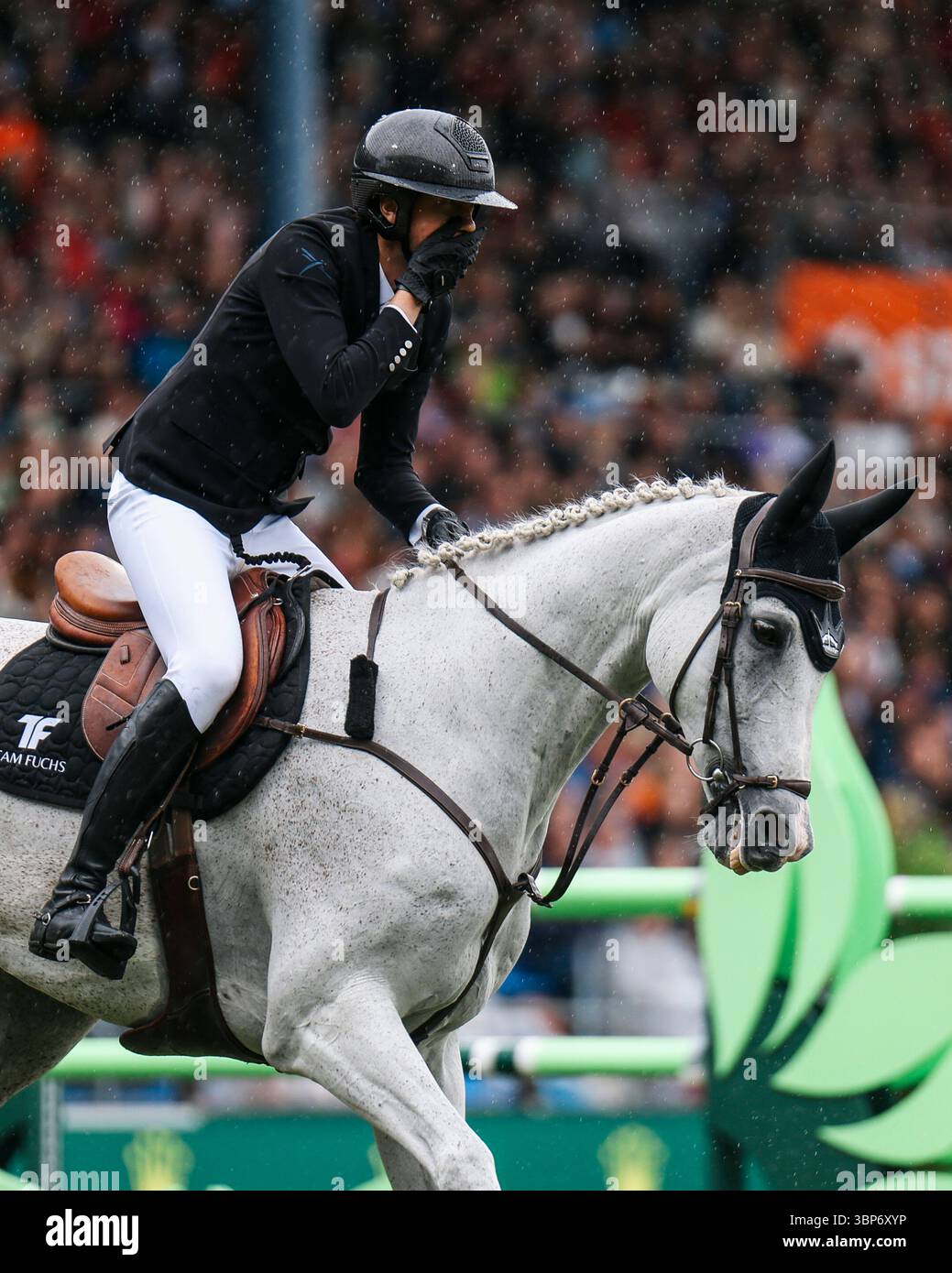 Martin Fuchs auf Leone Jei beim beim Rolex Grand Prix, der Gro?e Preis von Aachen am 06.07.2025 ...