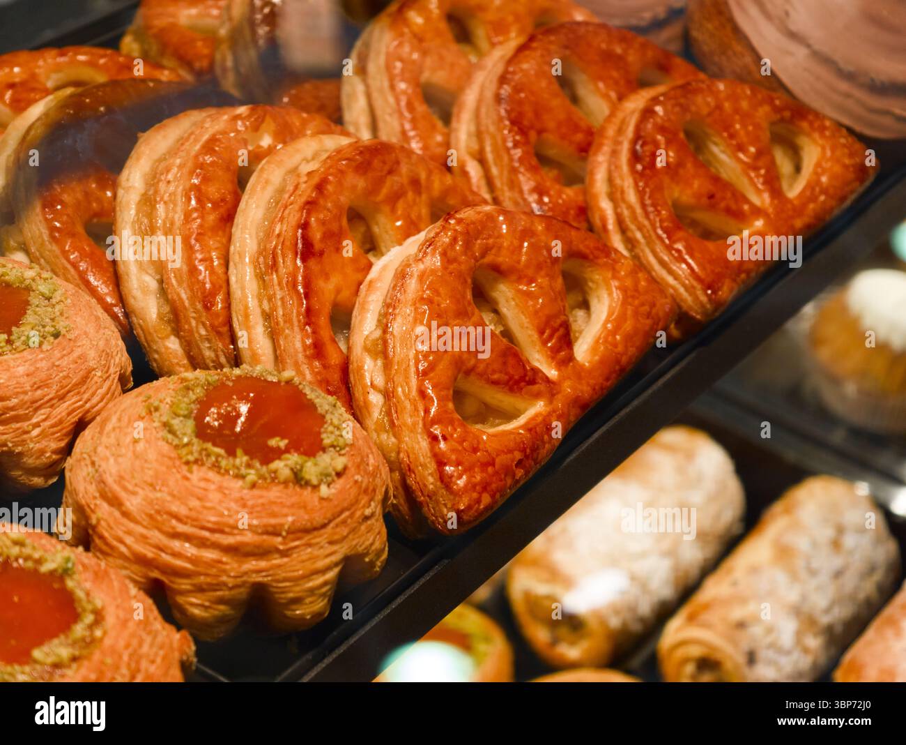 Delicious pastries showcase vibrant flavors and textures in a cozy ...