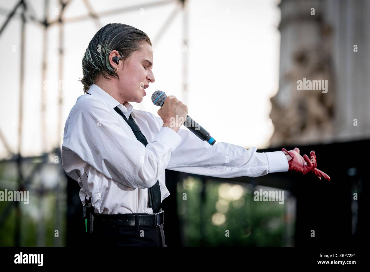 Christine and the Queens during the concert '20 years of love' at MADO ...