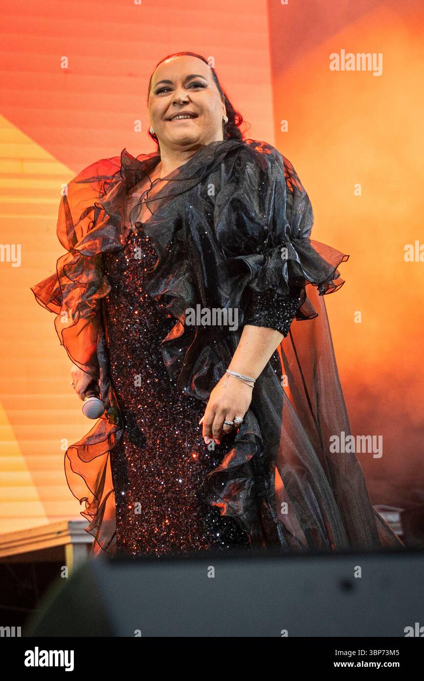 Falete during the concert '20 Years Of Love' at MADO 2025 in Plaza de ...