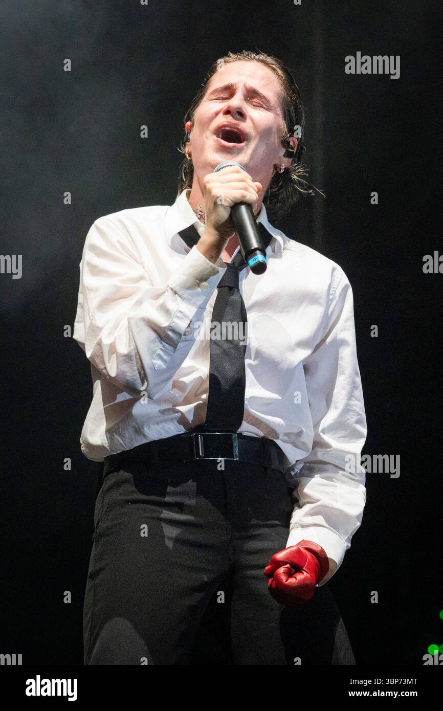 Christine and the Queens during the concert '20 Years Of Love' at MADO ...