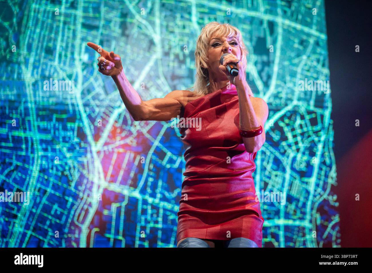 Ana Torroja during the concert '20 Years Of Love' at MADO 2025 in Plaza ...