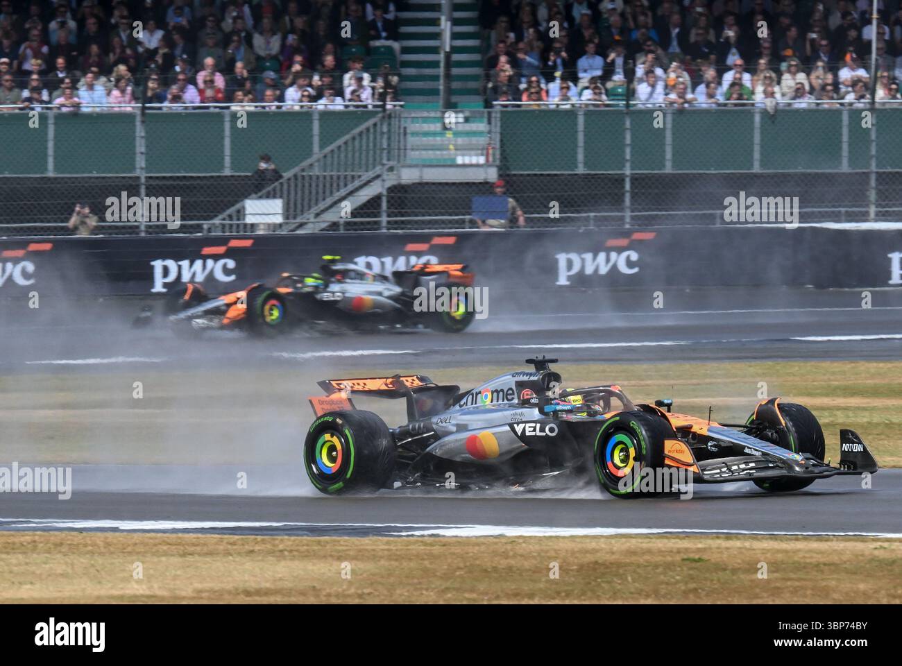 London, Britain. 6th July, 2025. McLaren's Australian driver Oscar ...