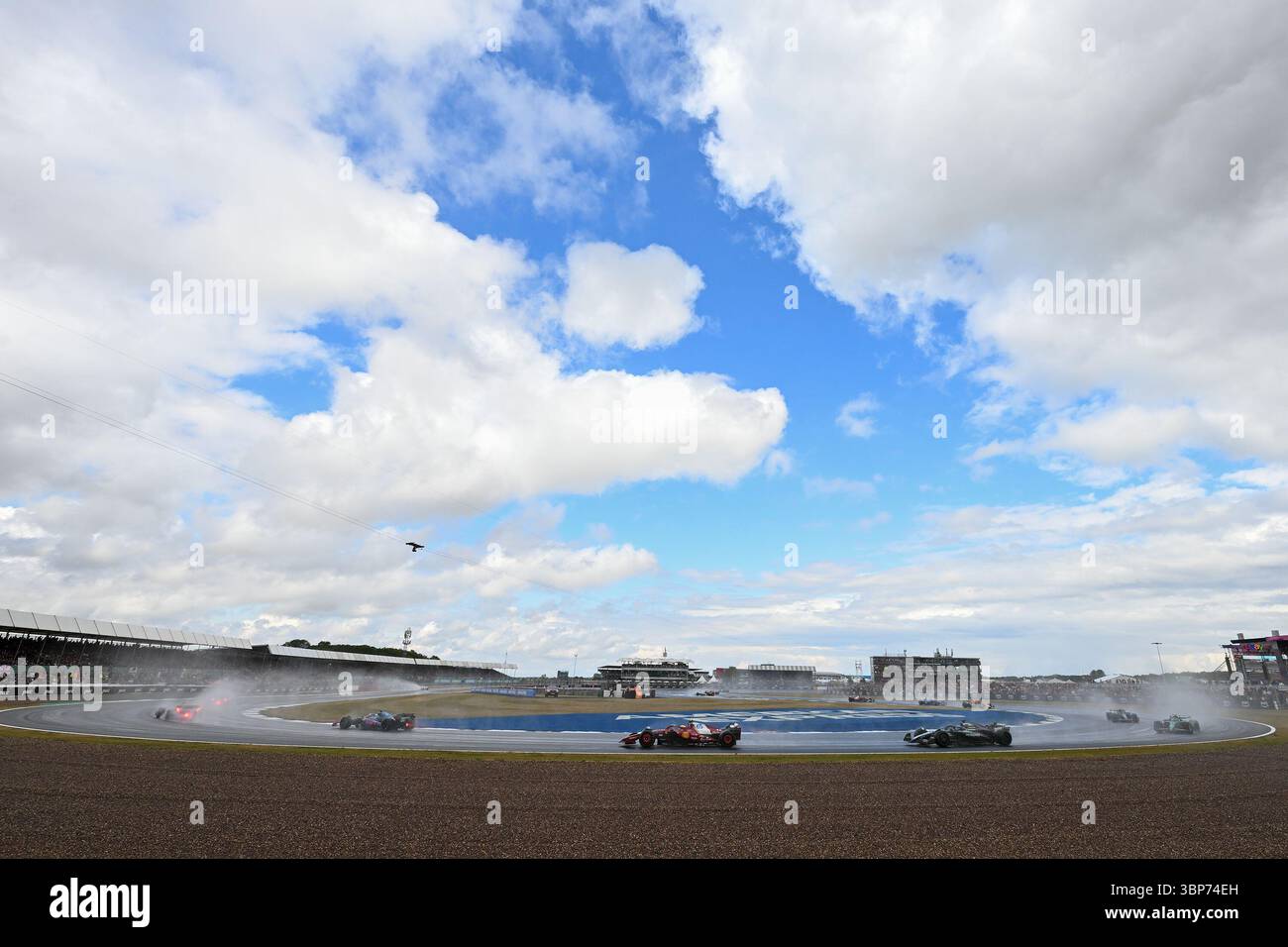 London, Britain. 6th July, 2025. Drivers compete during the Formula One ...