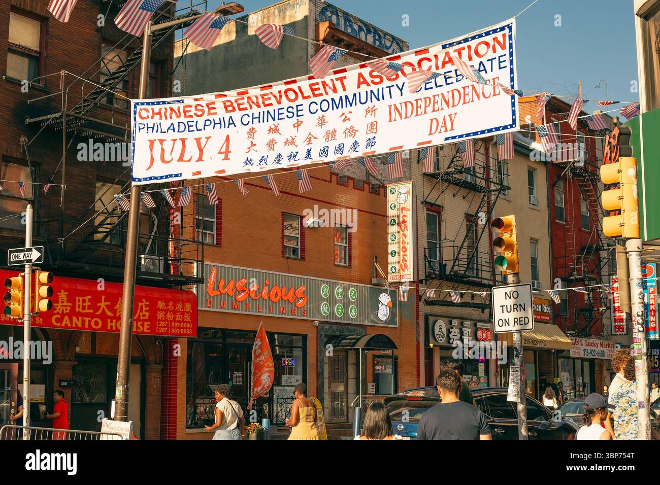 Cityscape of Chinatown in Philadelphia, Pennsylvania, USA July 6, 2025 ...