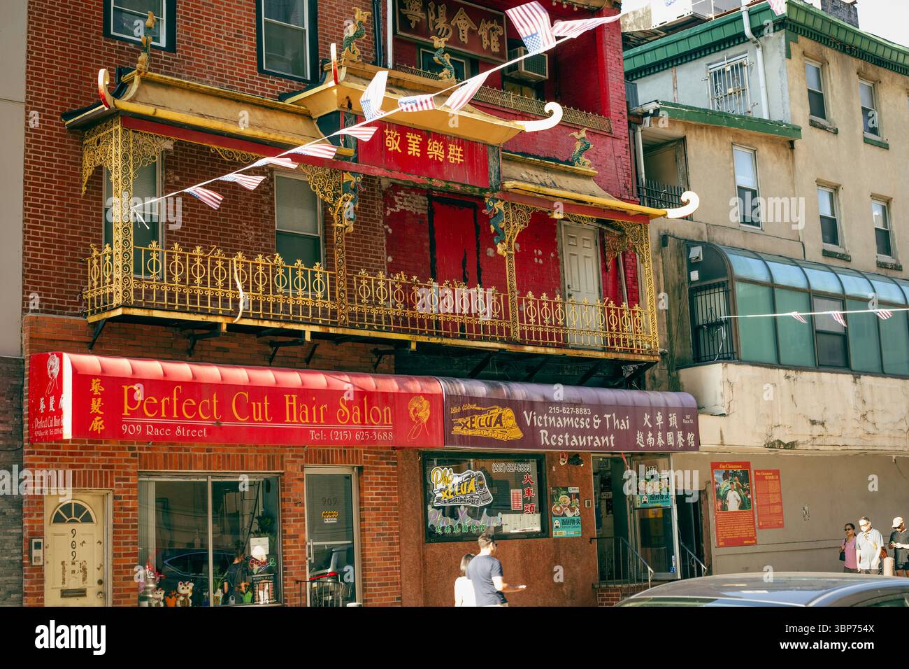 Cityscape of Chinatown in Philadelphia, Pennsylvania, USA July 6, 2025 ...