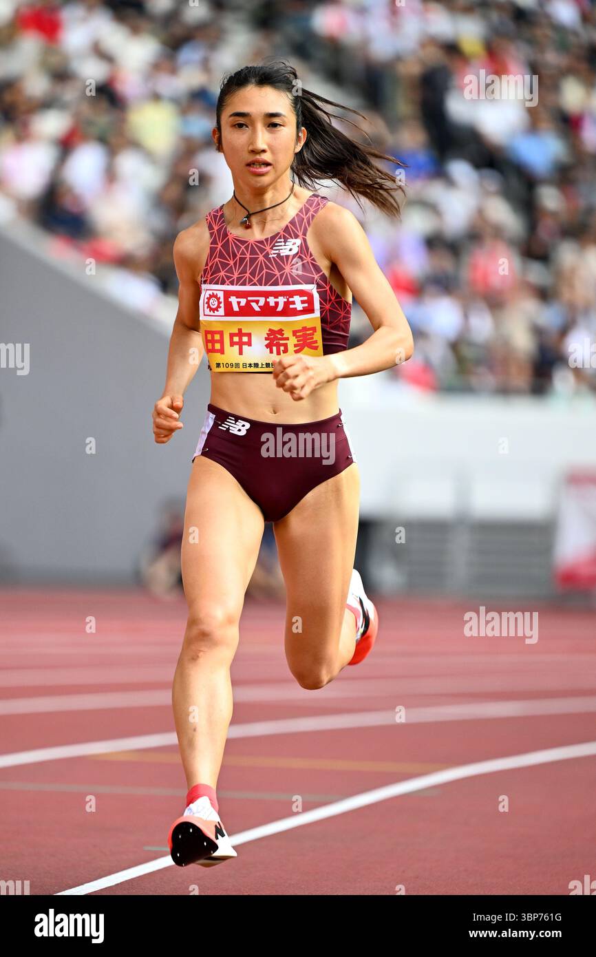Tokyo, Japan. Credit: MATSUO. 6th July, 2025. Nozomi Tanaka Athletics : The 109th Japan Track ...