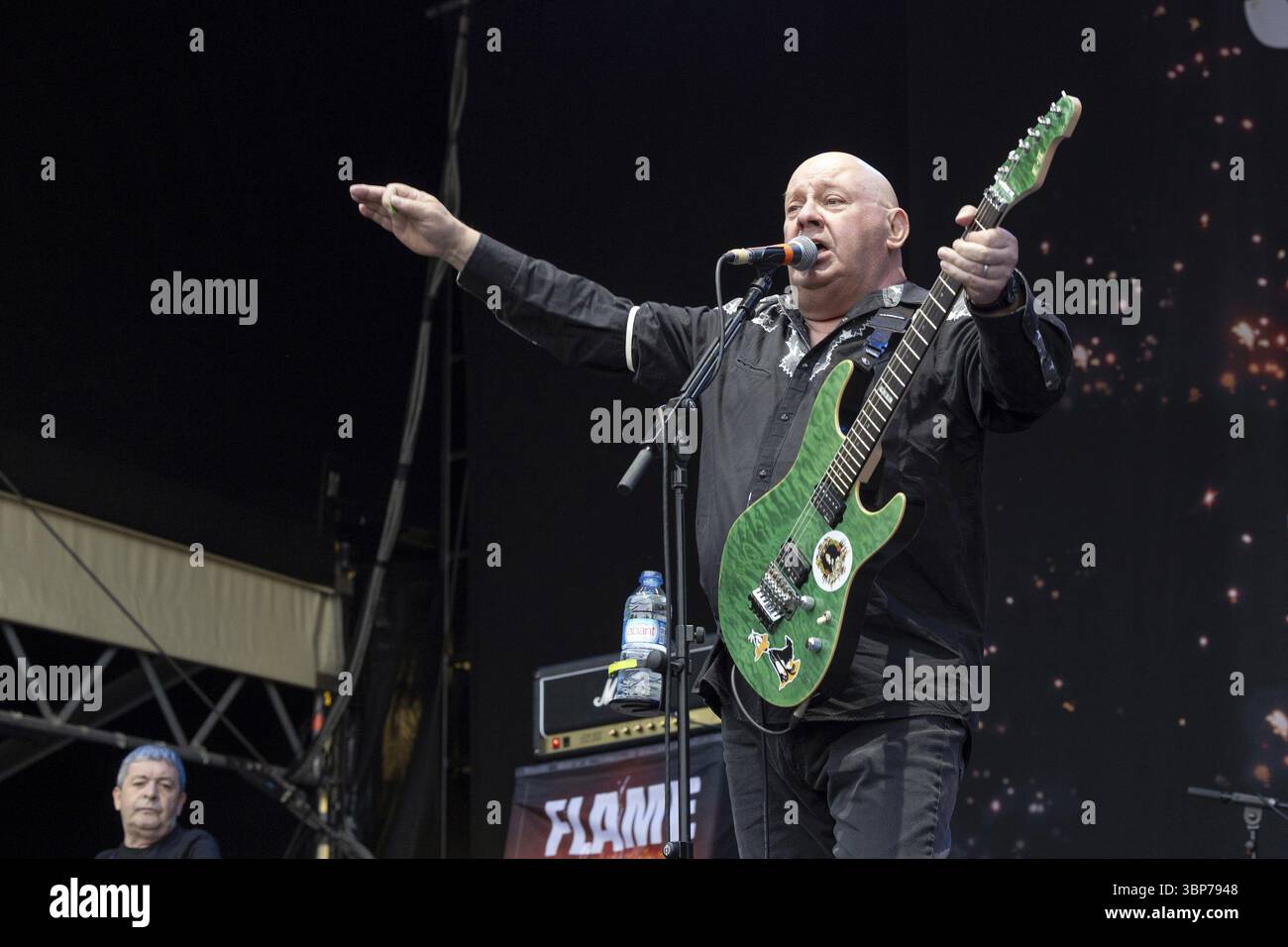 Jake Burns, singer, guitarist, Stiff Little Fingers, punk rock band ...