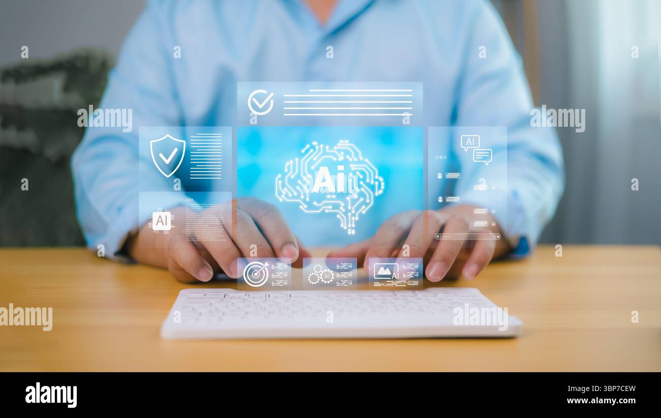 Virtual ai hi-res stock photography and images - Alamy