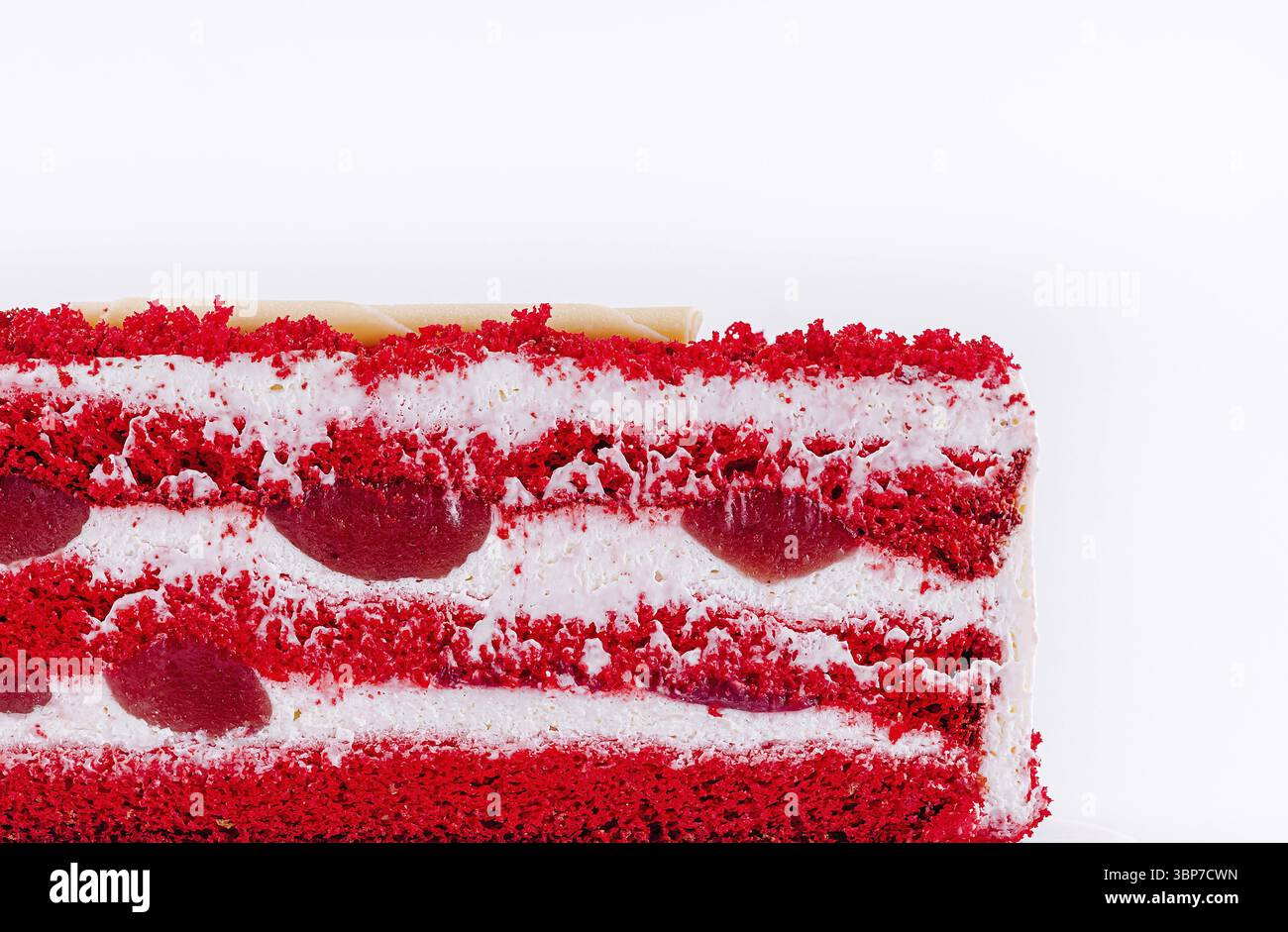 Enjoy layers red velvet cake hi-res stock photography and images - Alamy