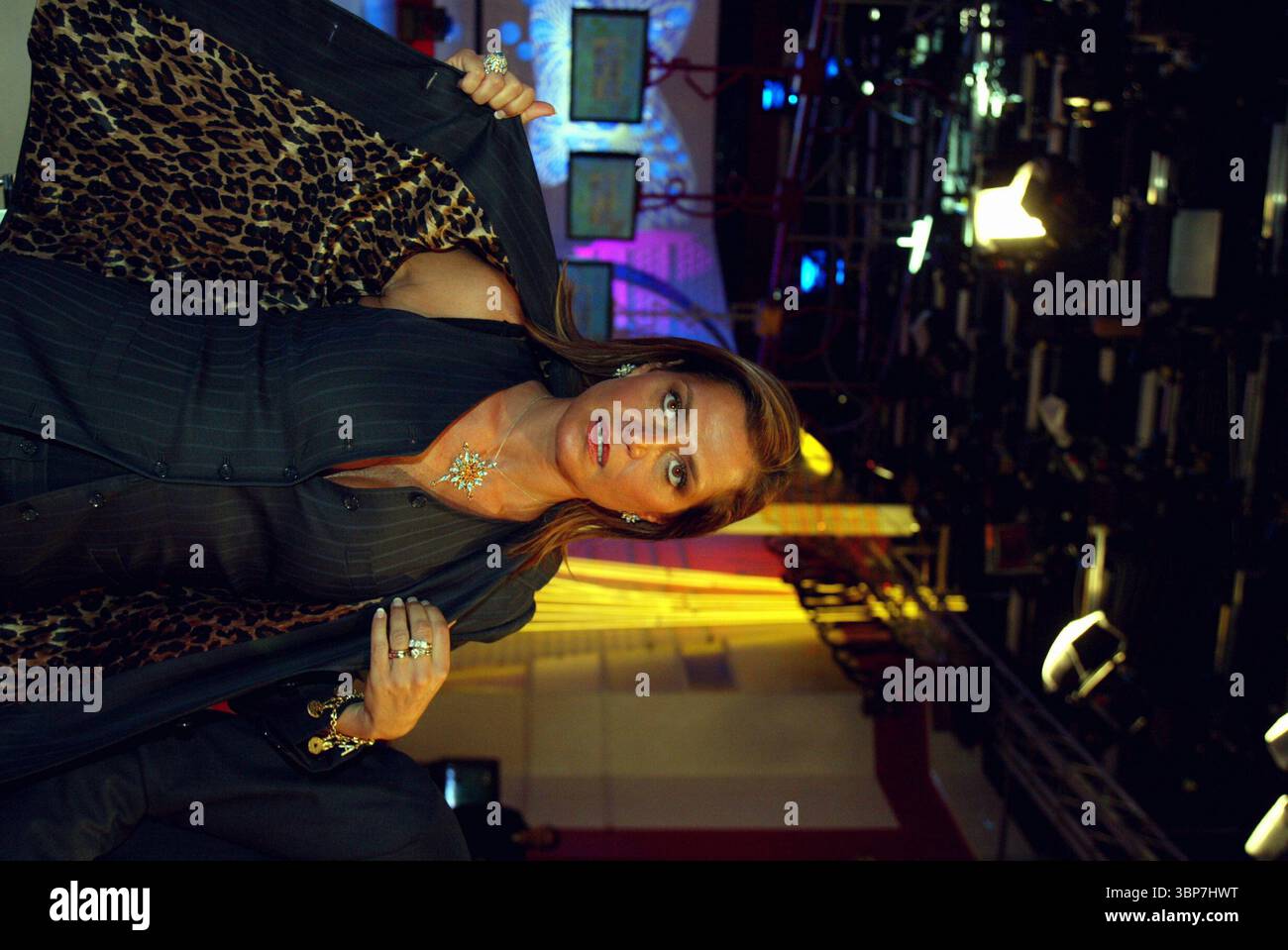 Milan Simona Ventura Rai Stock Photo - Alamy
