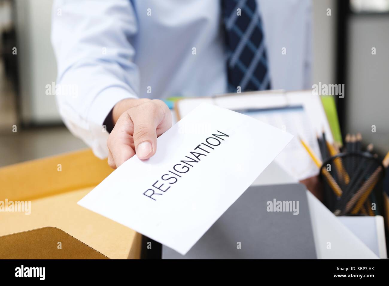 Close up view man handing hi-res stock photography and images - Alamy