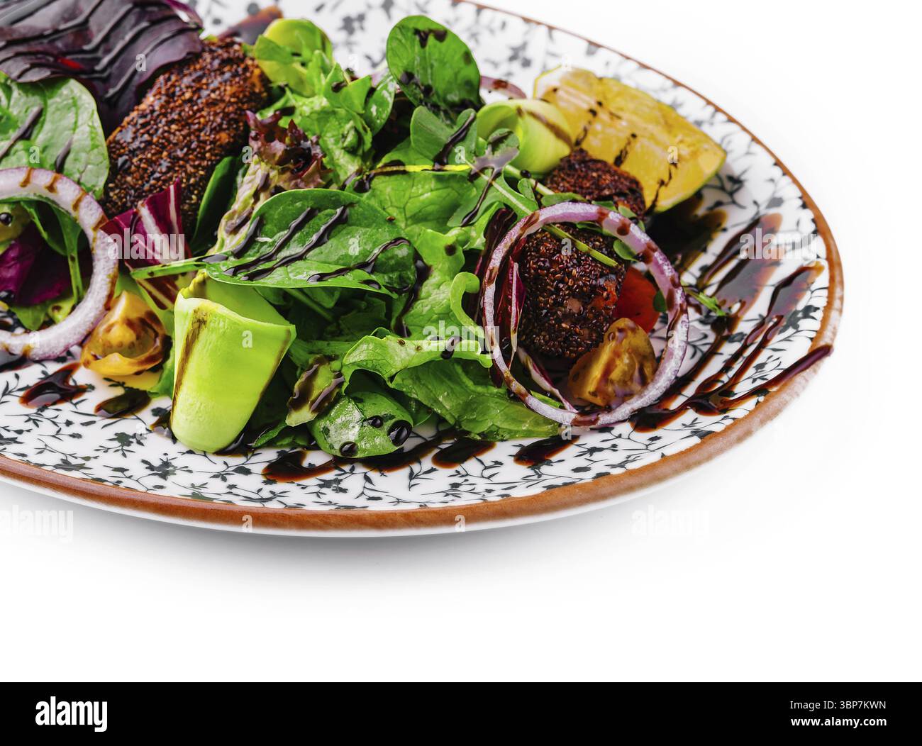 Plate healthy vegan salad hi-res stock photography and images - Alamy