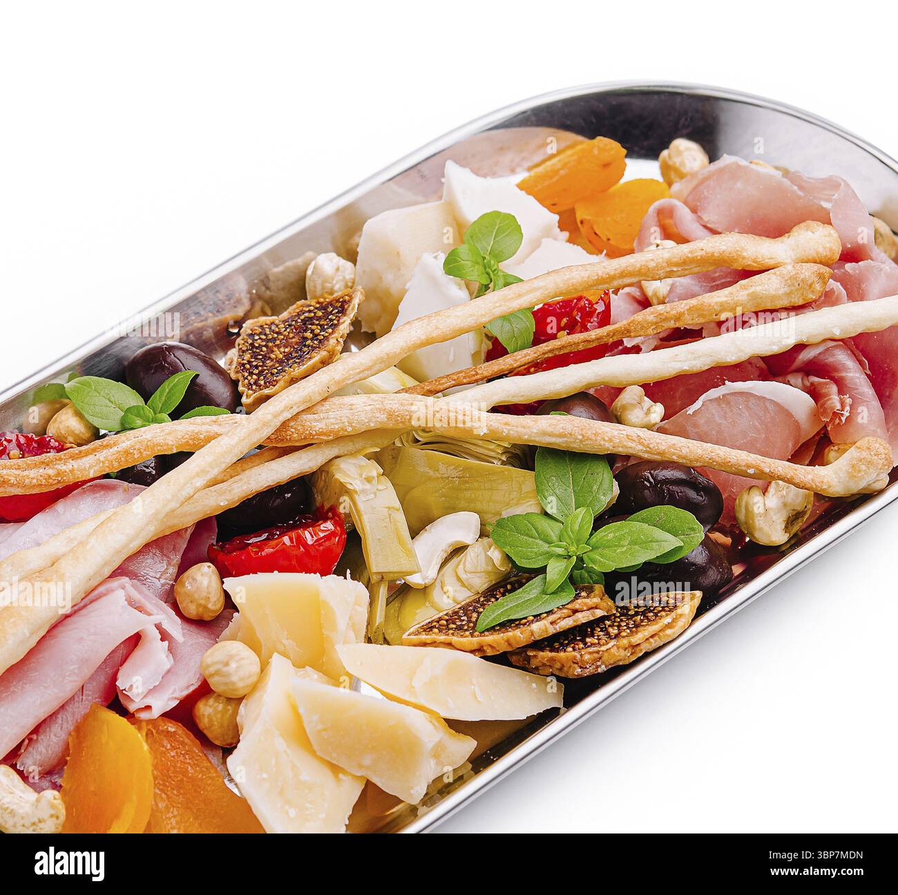 Food, A vibrant assortment of appetizers featuring cured meats, cheeses ...