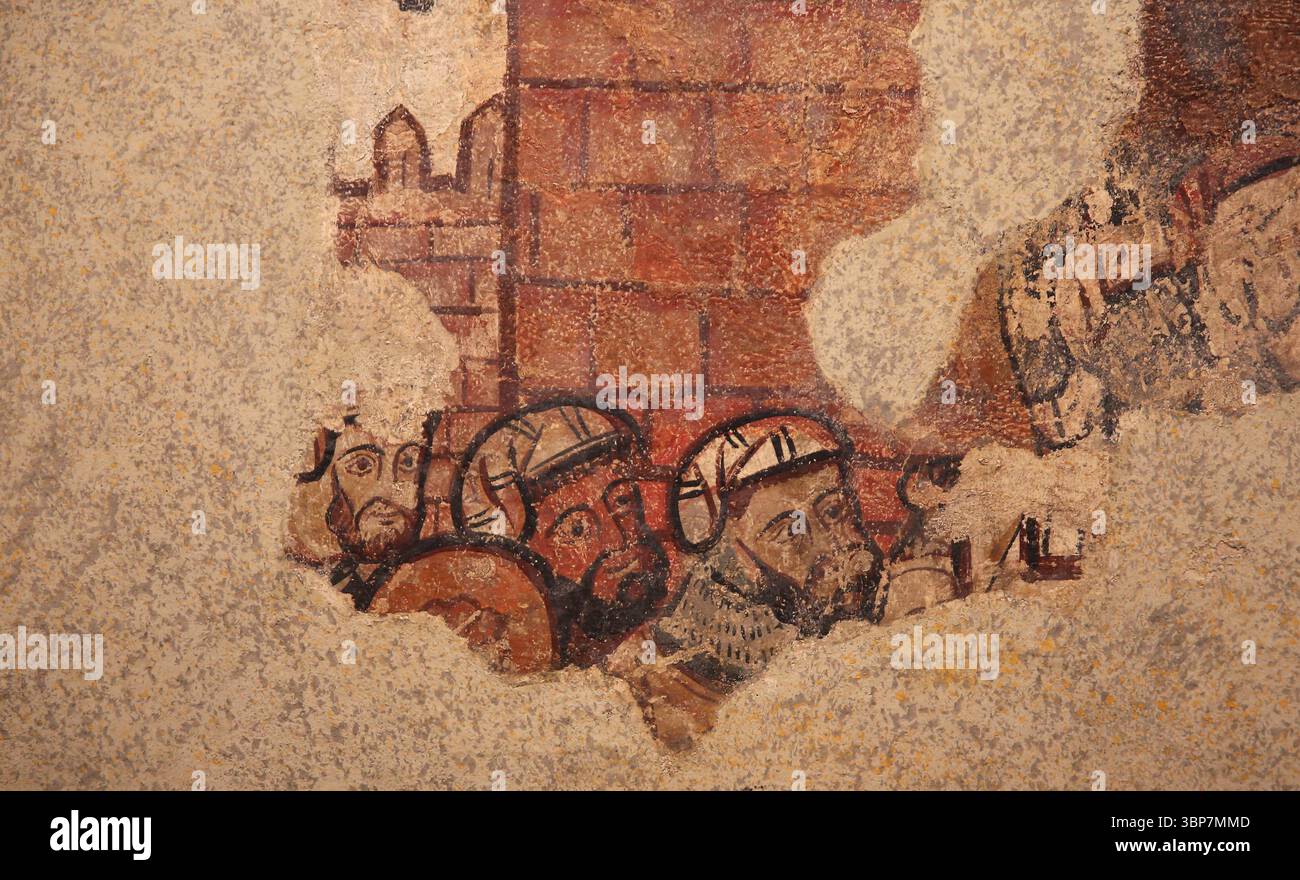 Paintings of Conquest of Majorca, 1285-90. Palace Berenguer Aguilar ...