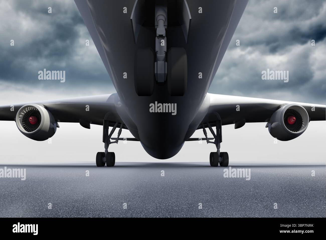 Airplane 3d model plane aircraft hi-res stock photography and images ...