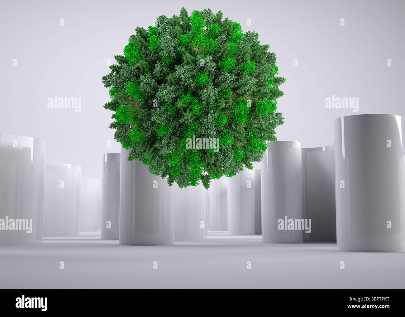 Abstract natural background trees hi-res stock photography and images ...