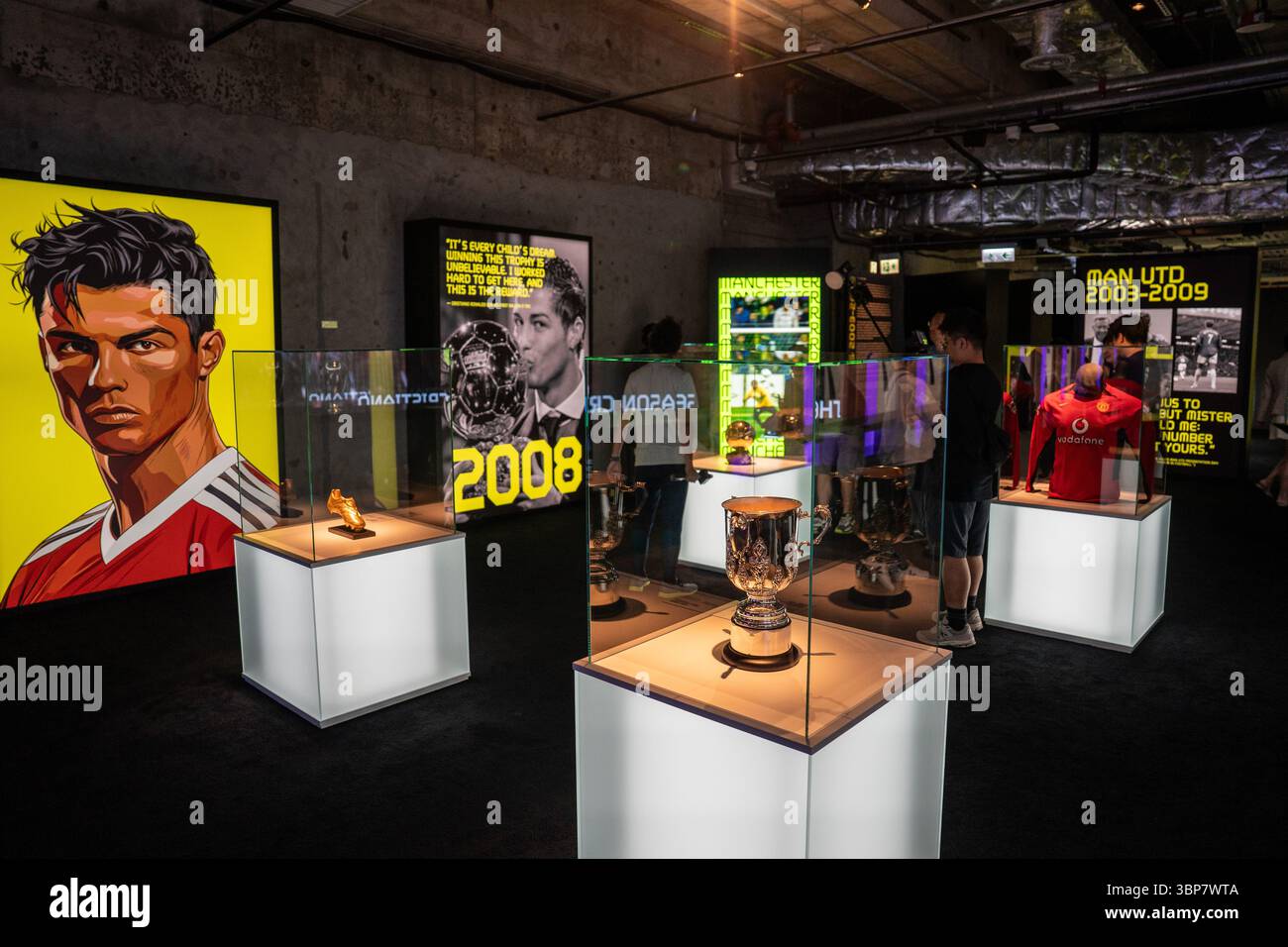 Hong Kong, Hong Kong. 06th July, 2025. A general view shows the CR7 ...