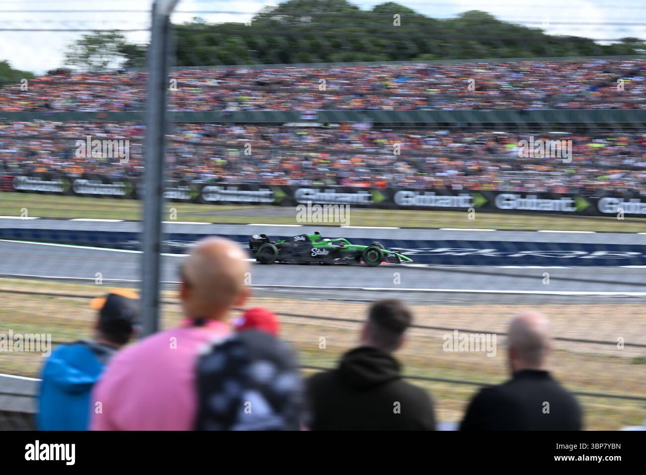 London, Britain. 6th July, 2025. Kick Sauber's driver Nico Hulkenberg ...
