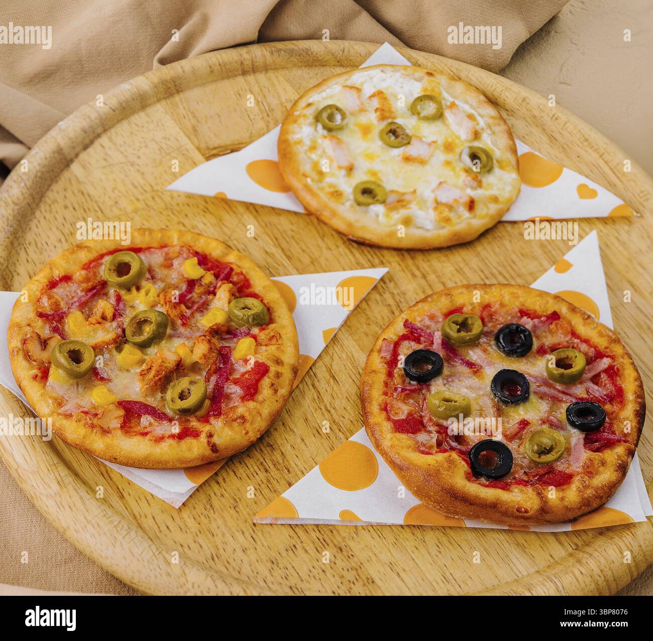 Food, Appetizing display of burgers, pizzas, and fries, ready for a ...