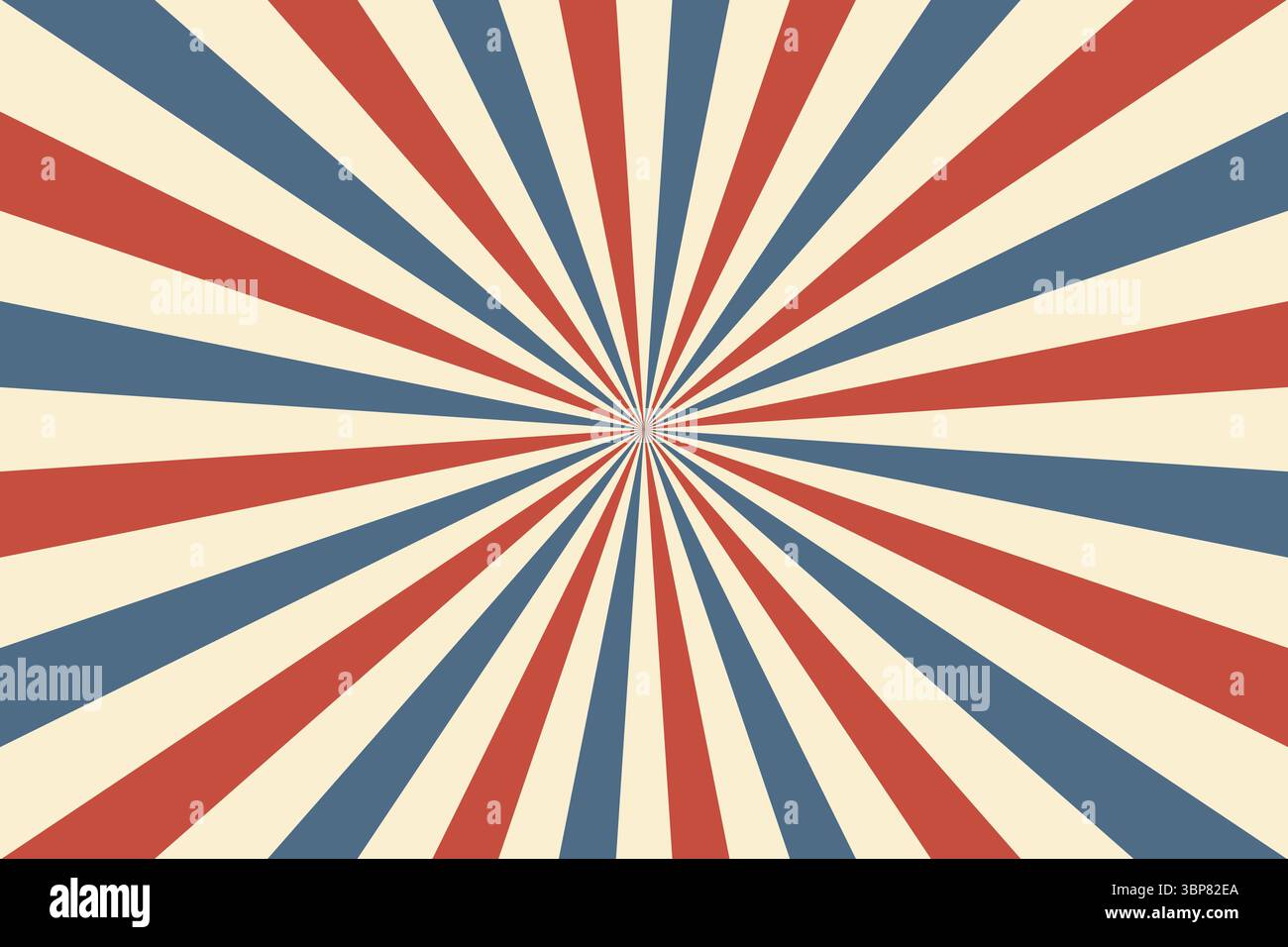 Circus vintage tent background. Retro sun rays pattern. Vintage starburst poster. Star burst ...