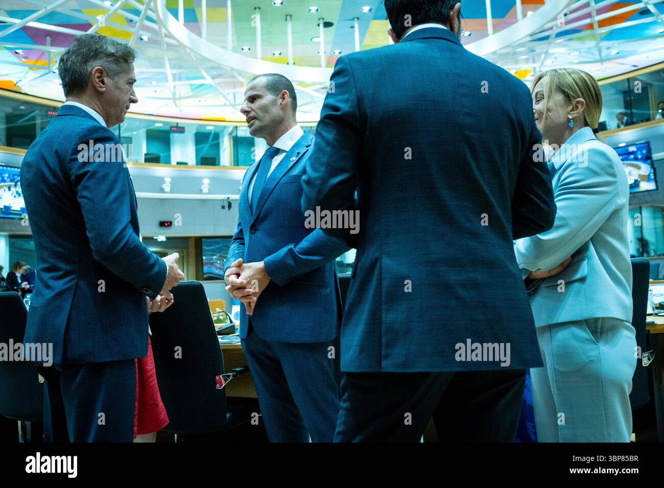 Prime Minister of Italy Giorgia Meloni and Prime Minister of Malta ...