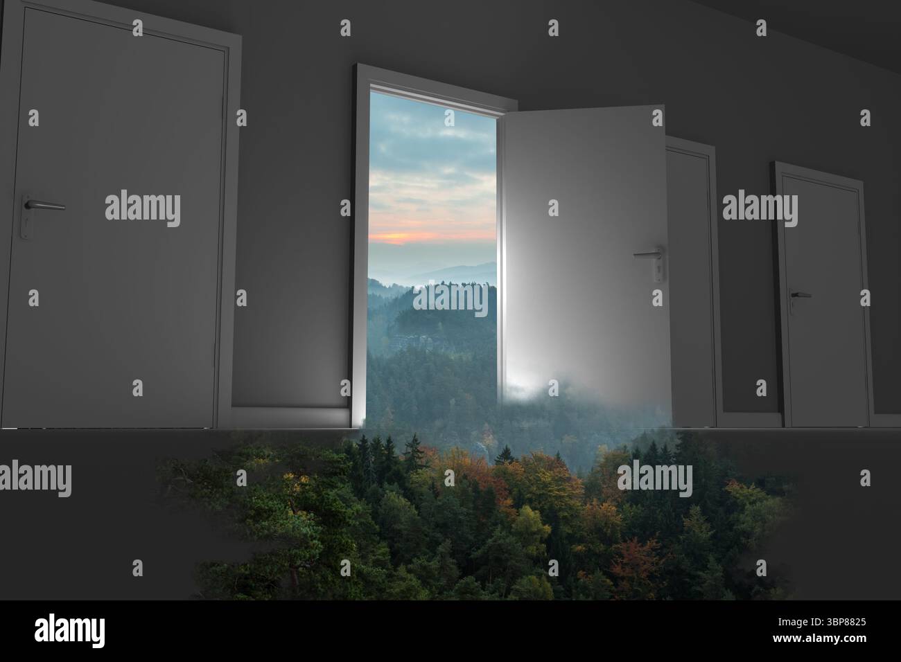 Inviting open door scenic hi-res stock photography and images - Alamy