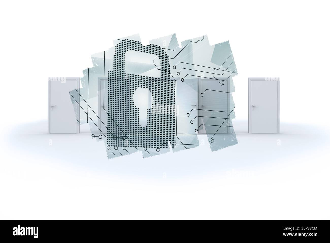 Security screen room Cut Out Stock Images & Pictures - Alamy