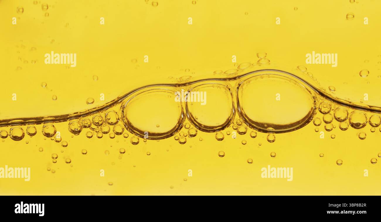 Abstract orange biology background, cells under microscope Stock Photo ...