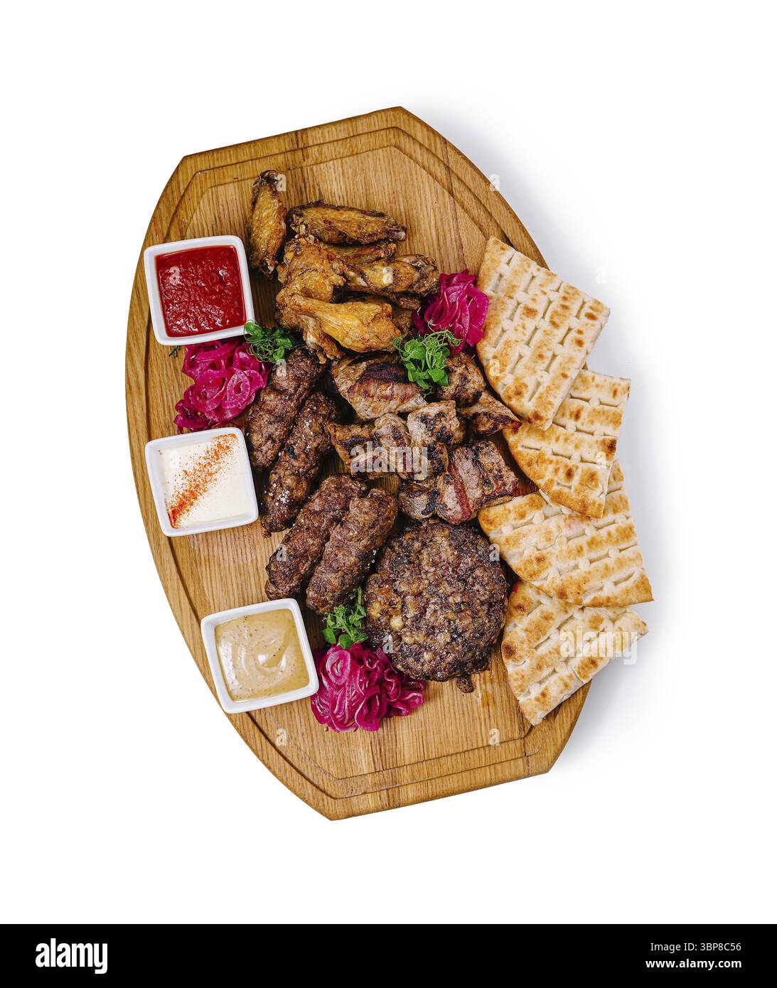 Meal with friends top view Cut Out Stock Images & Pictures - Alamy